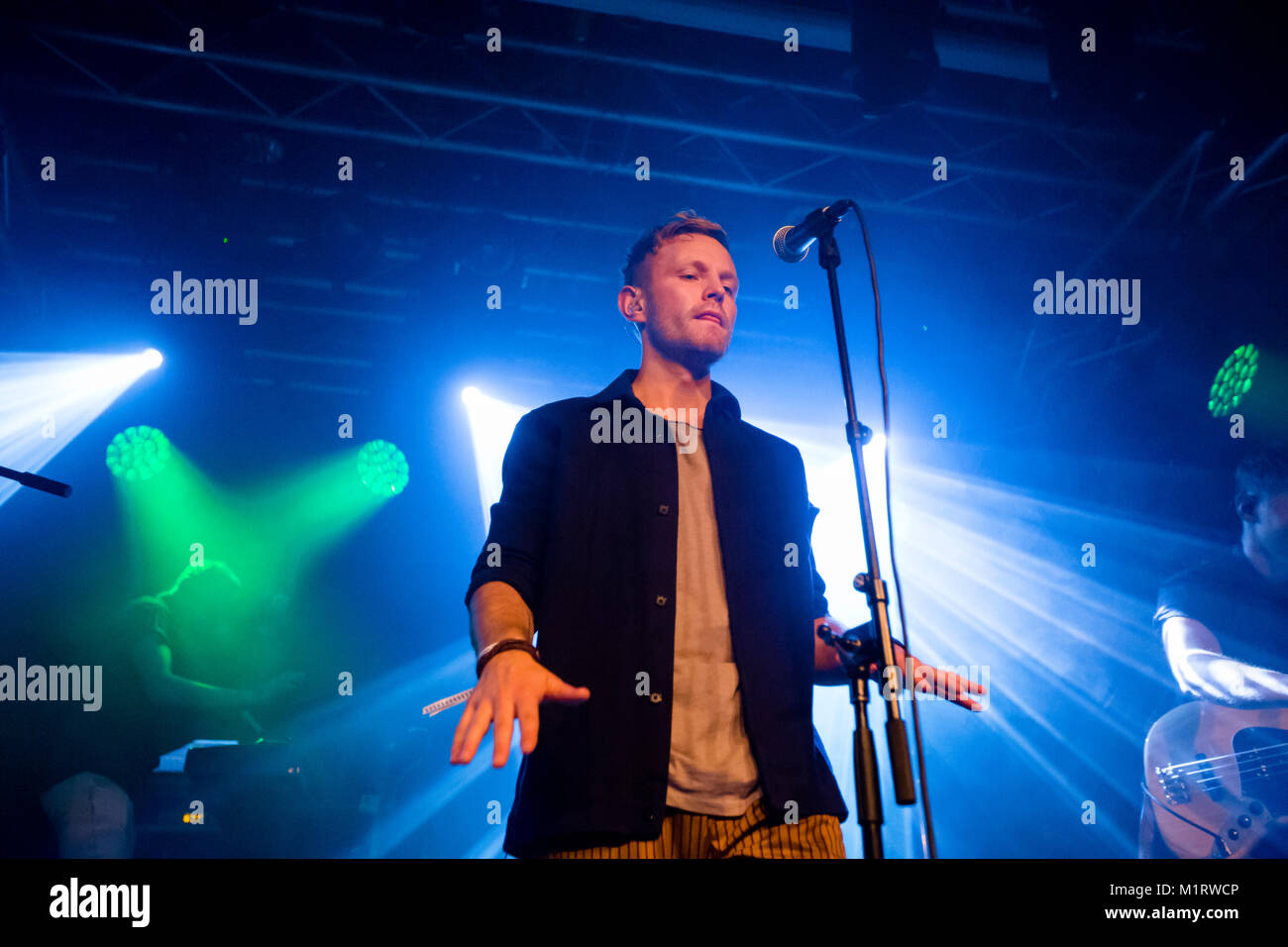 Norway, Bergen - September 30, 2017. The Norwegian pop singer and ...