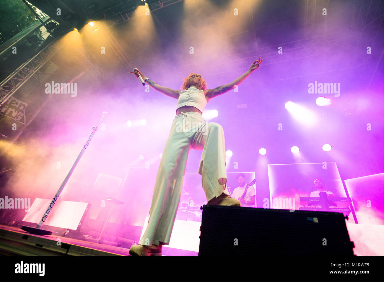 Norway, Bergen – June 16, 2017. The Norwegian singer, songwriter and ...