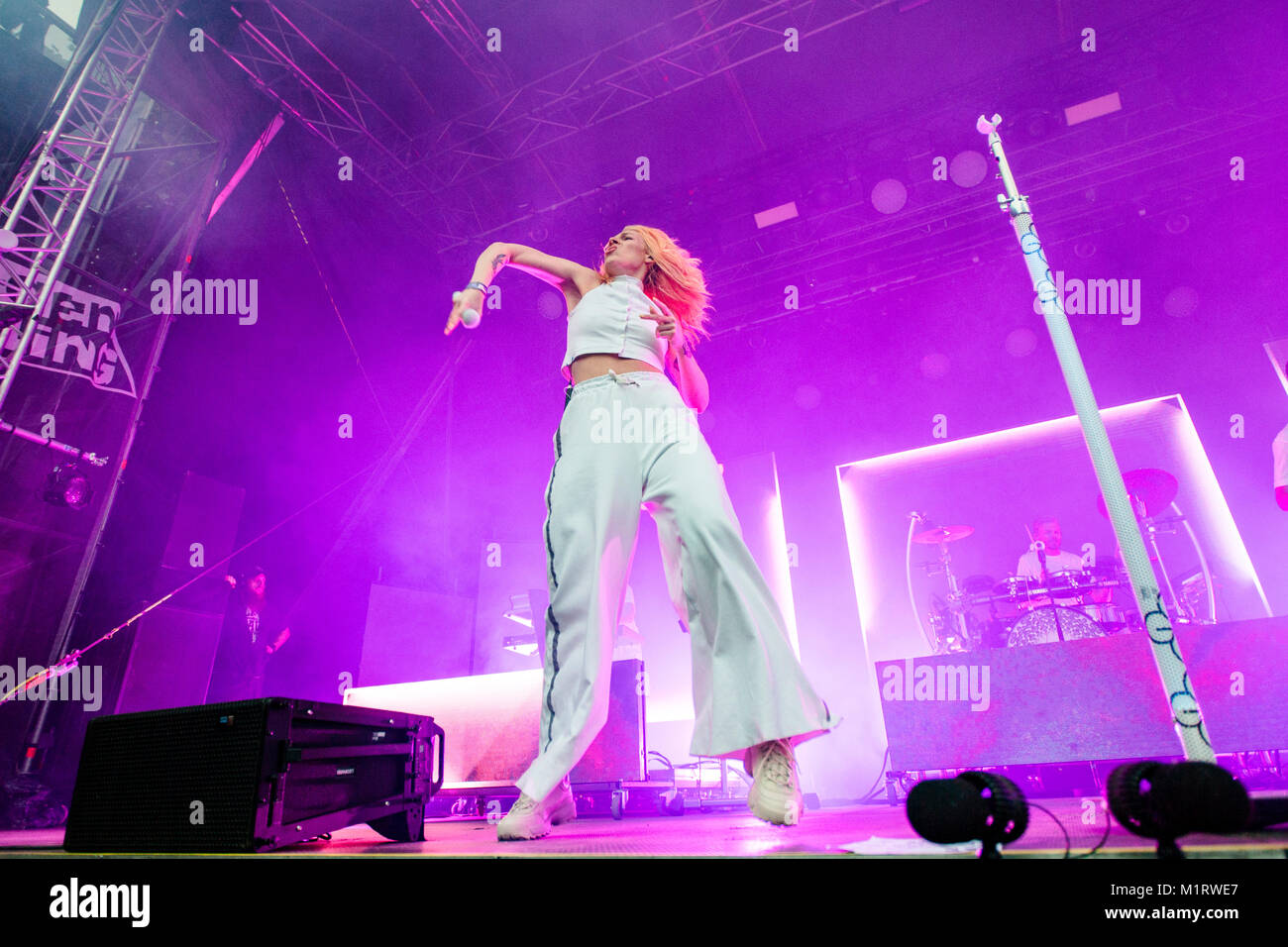Norway, Bergen – June 16, 2017. The Norwegian singer, songwriter and ...