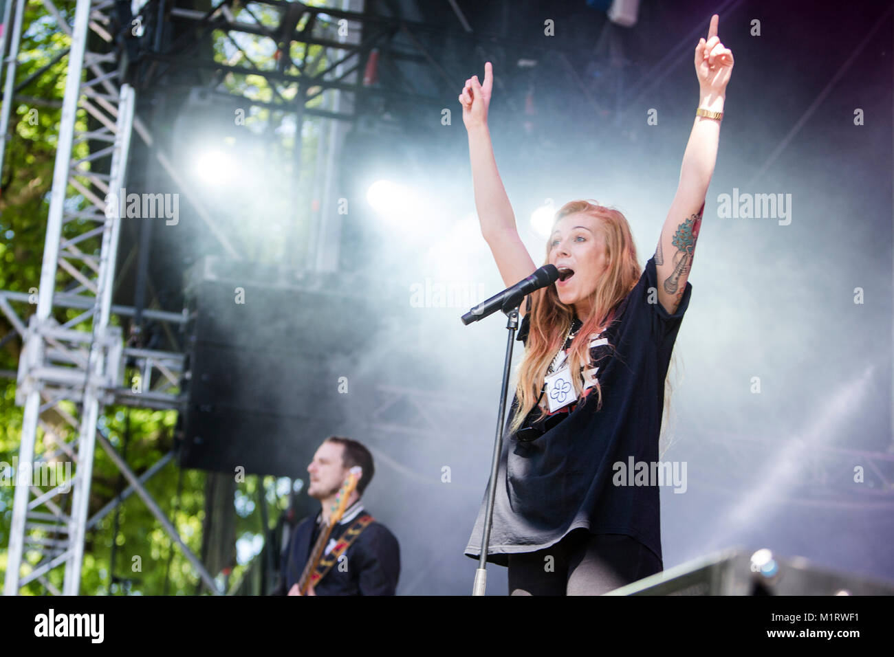 The Norwegian singer, songwriter and musician Gabrielle Susanne Solheim ...