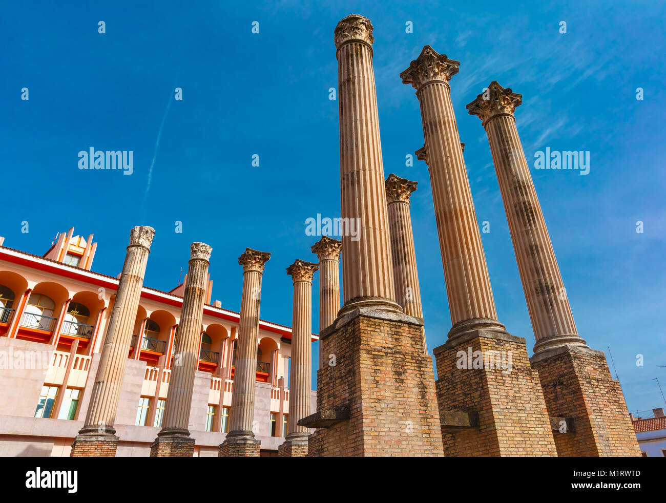 Column of temple hi-res stock photography and images - Alamy