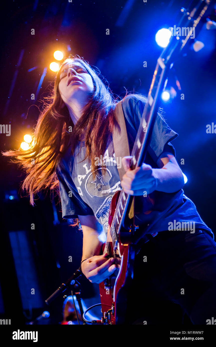 The American pop rock band HAIM performs a live concert at USF Verftet ...