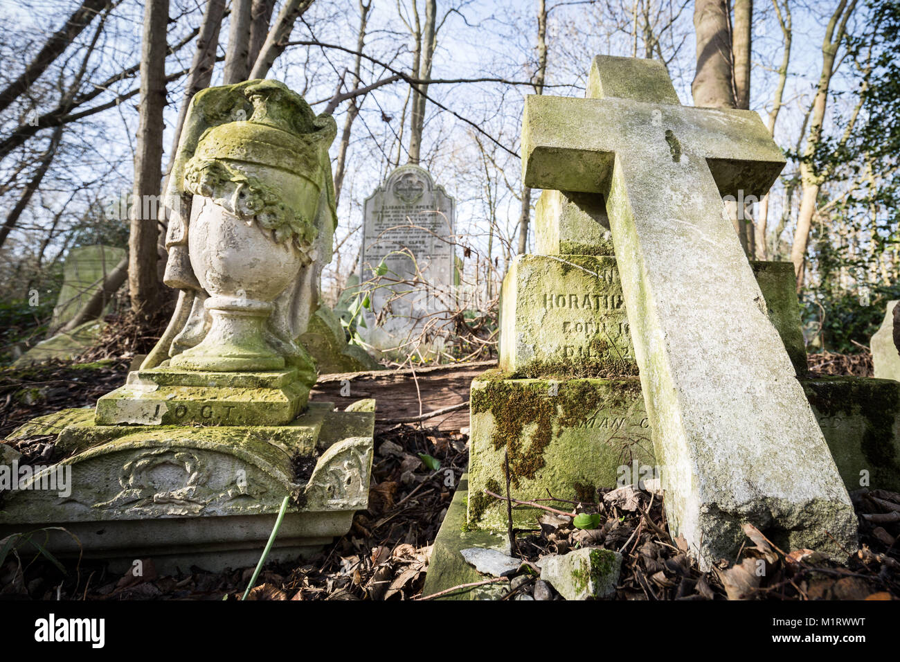 Tower Hamlets Cemetery Park High Resolution Stock Photography and ...