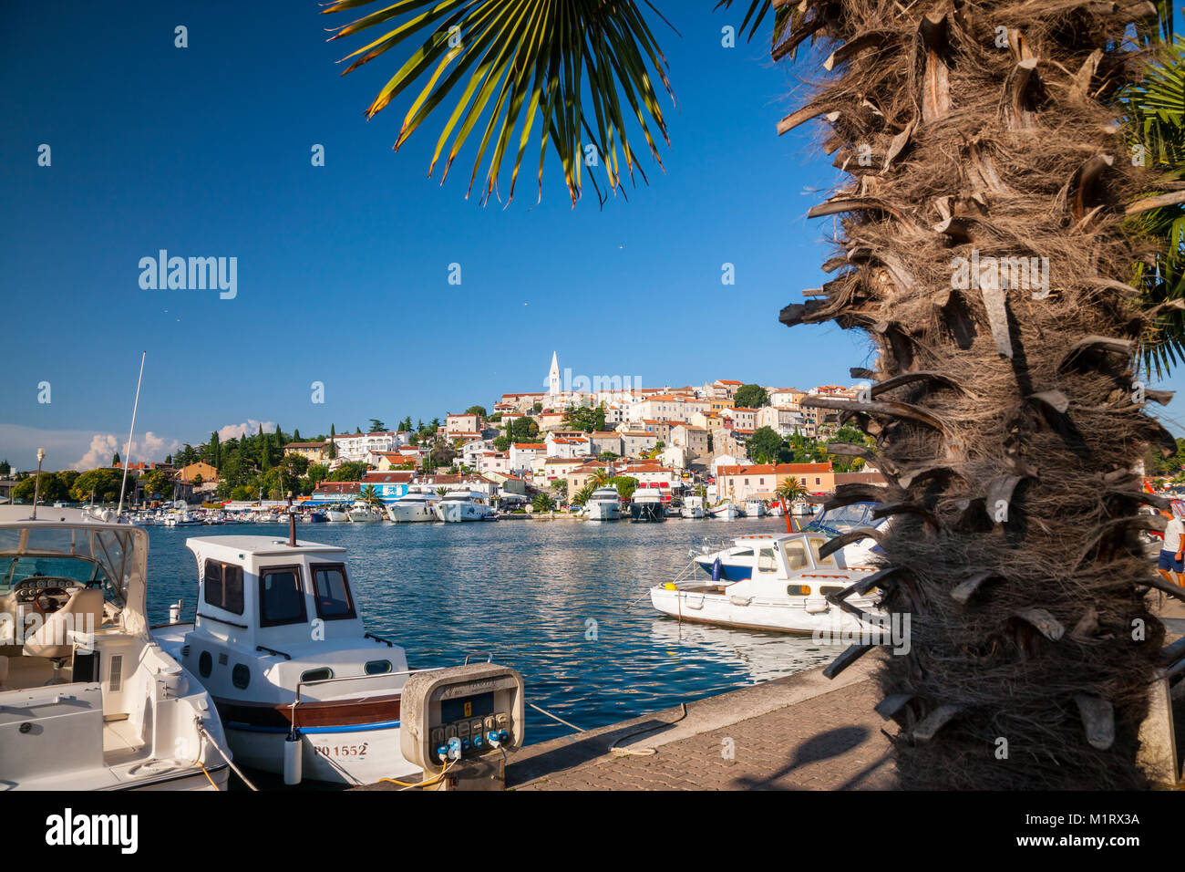Vrsar old town in Istra, Croatia Stock Photo - Alamy