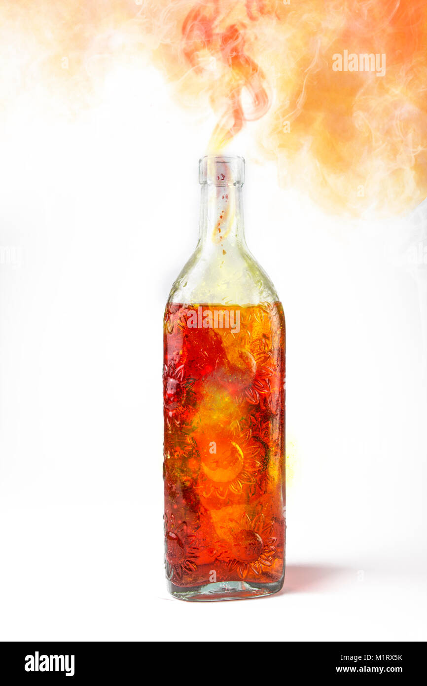 Red magic wizards potion Stock Photo - Alamy