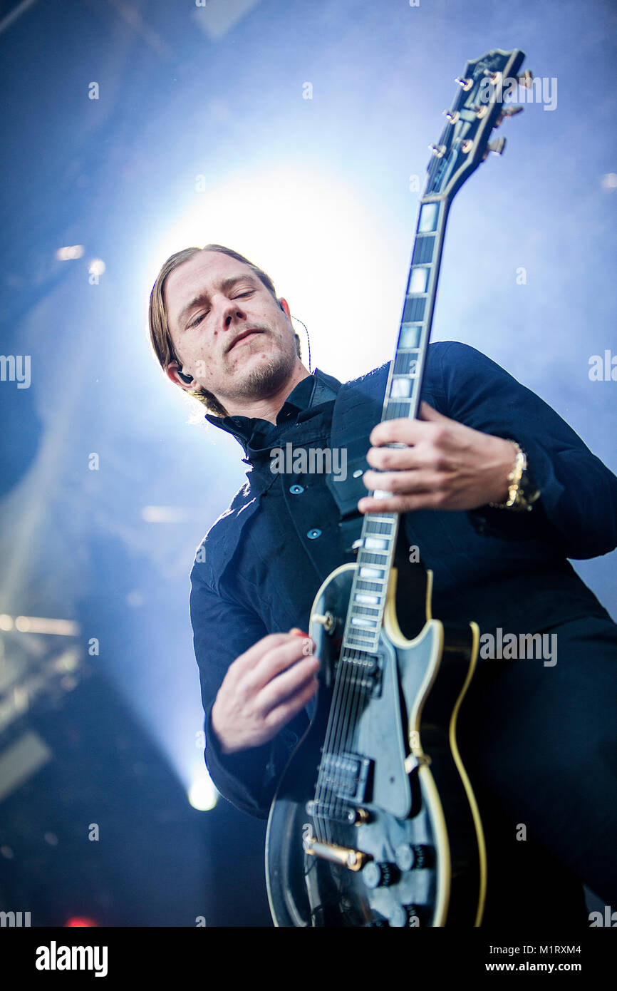 The American rock band Interpol performs a live concert at the ...