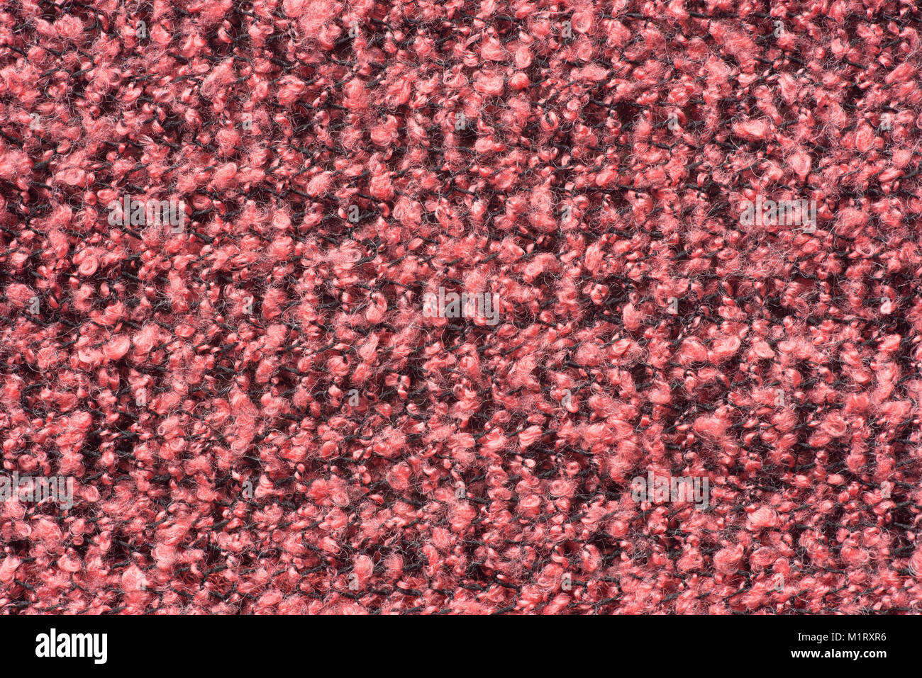 pink color woolen knitwear fabric textile texture background Stock ...