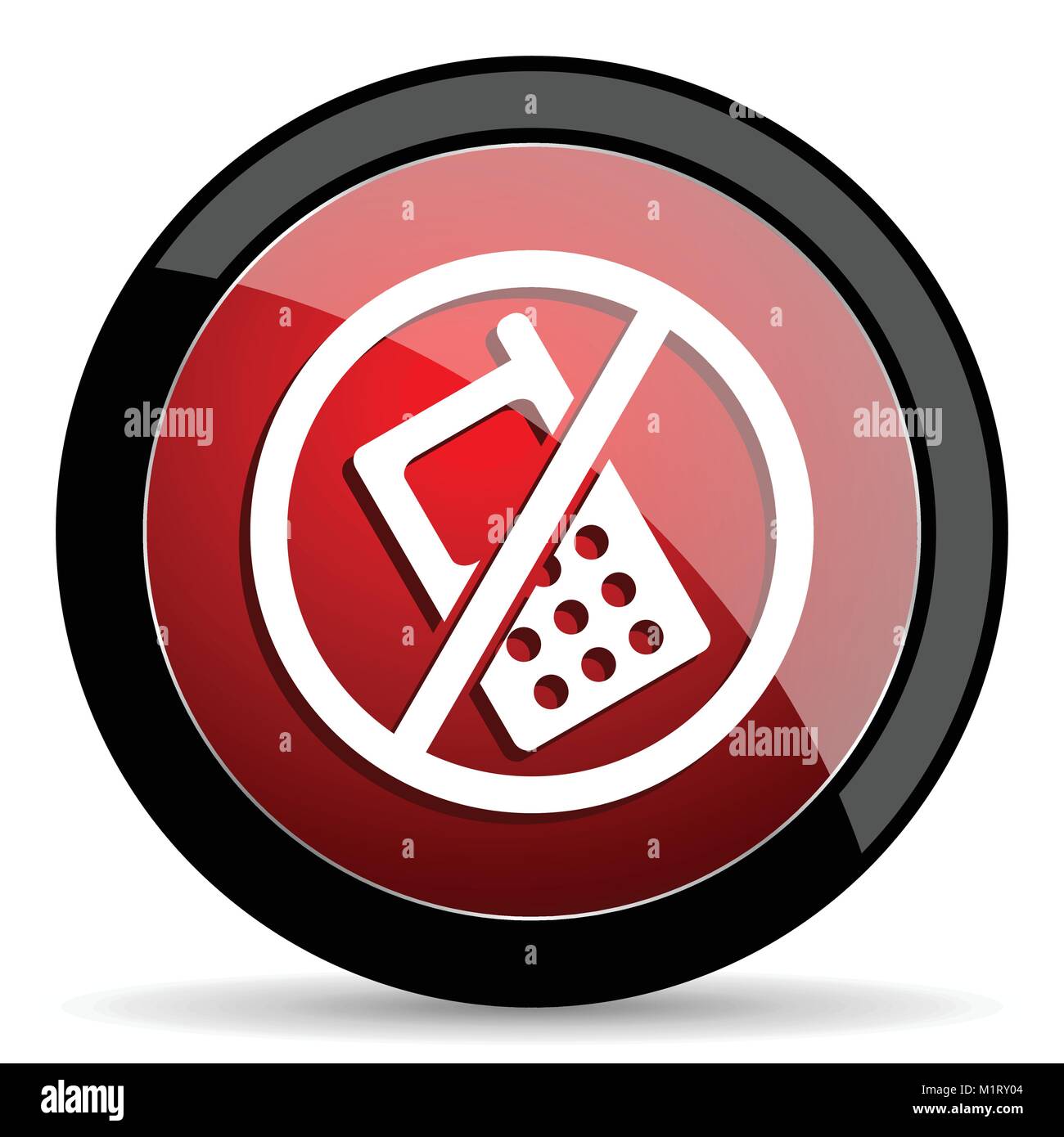 No Cell Phones Sign Cut Out Stock Images & Pictures - Alamy
