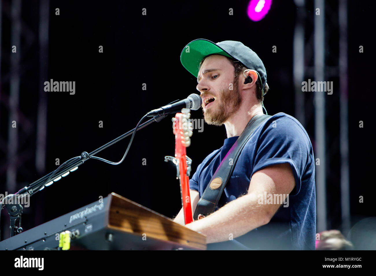 The Irish singer, songwriter and folk musician James Vincent McMorrow ...