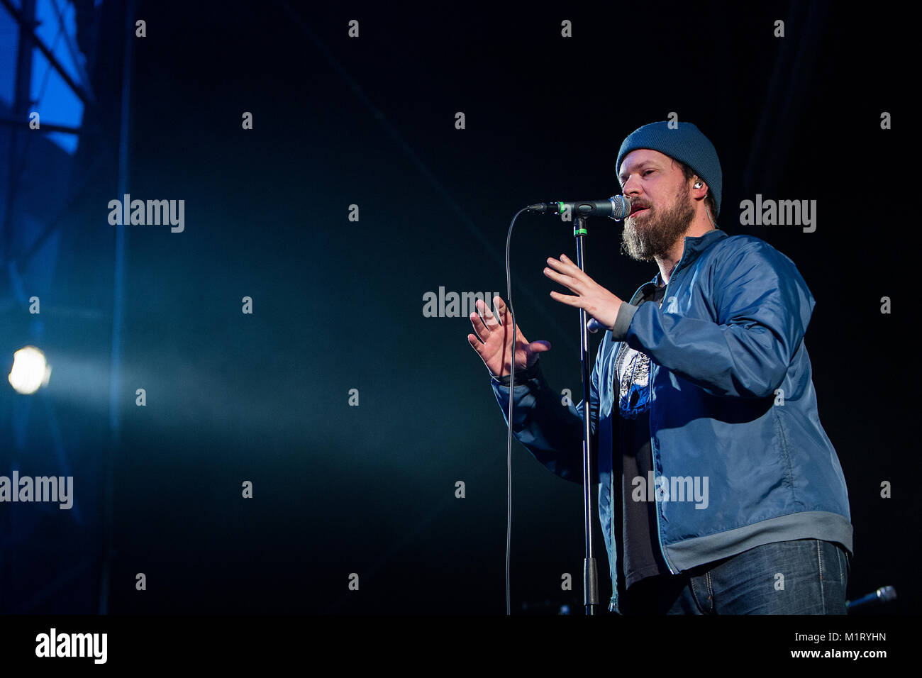 The American singer, musician and songwriter John Grant performs a live ...