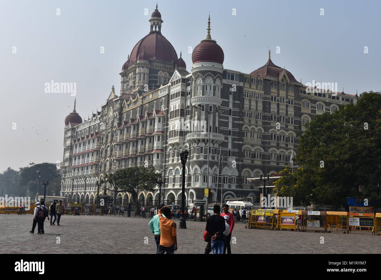 Indian great hotel Taj side view looking awesome Stock Photo - Alamy
