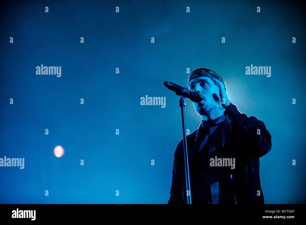 The Norwegian rap group Karpe Diem performs a live concert at the ...