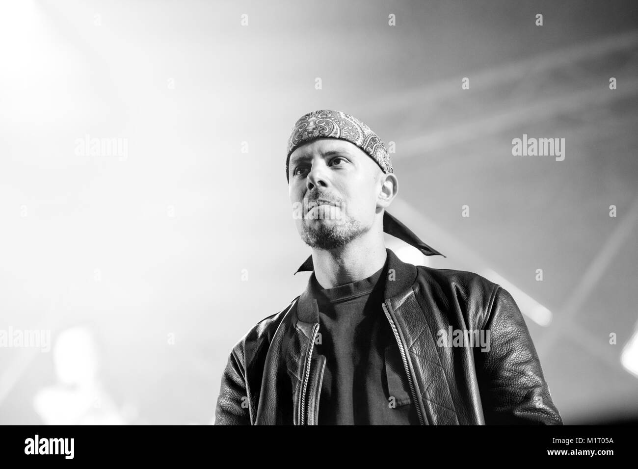 Norway, Bergen – June 16, 2017. The Norwegian rap duo Karpe Diem ...