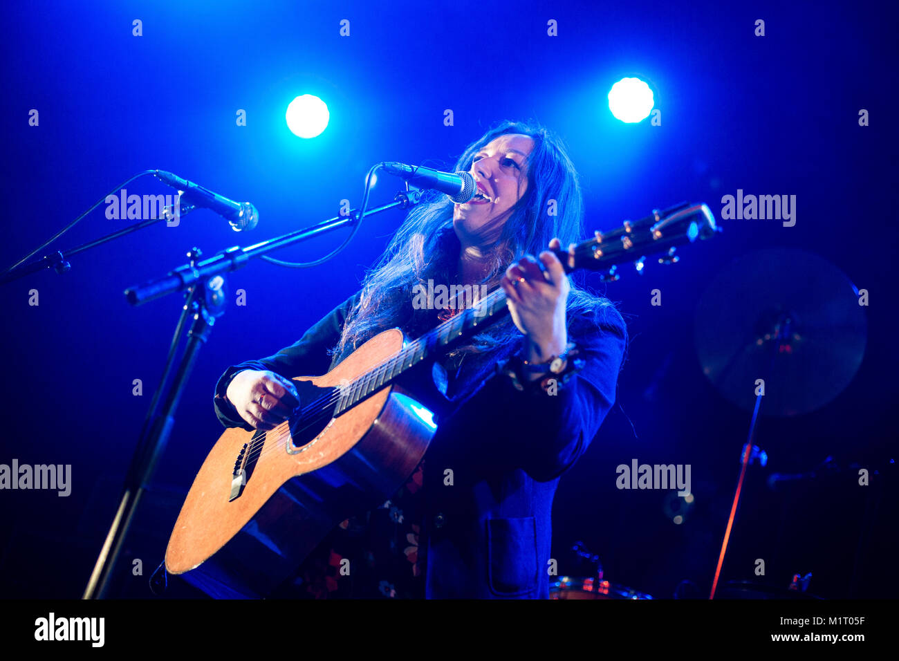 Norway, Bergen - December 15, 2017. The English singer, songwriter and ...