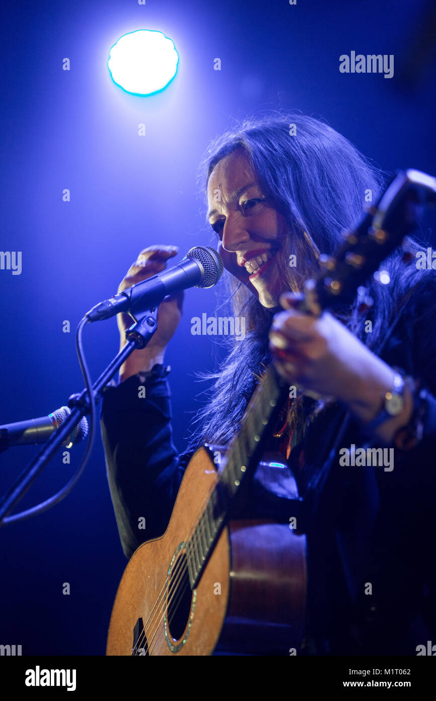 Norway, Bergen - December 15, 2017. The English singer, songwriter and ...