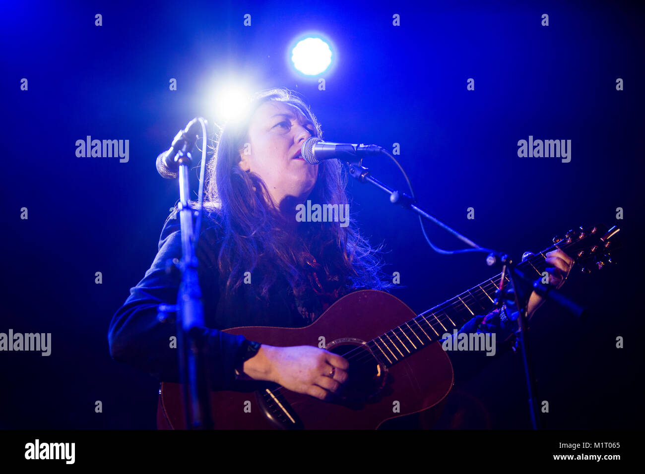 Norway, Bergen - December 15, 2017. The English singer, songwriter and ...