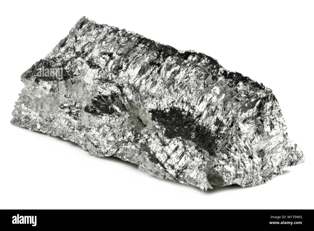 99.95% fine magnesium isolated on white background Stock Photo - Alamy