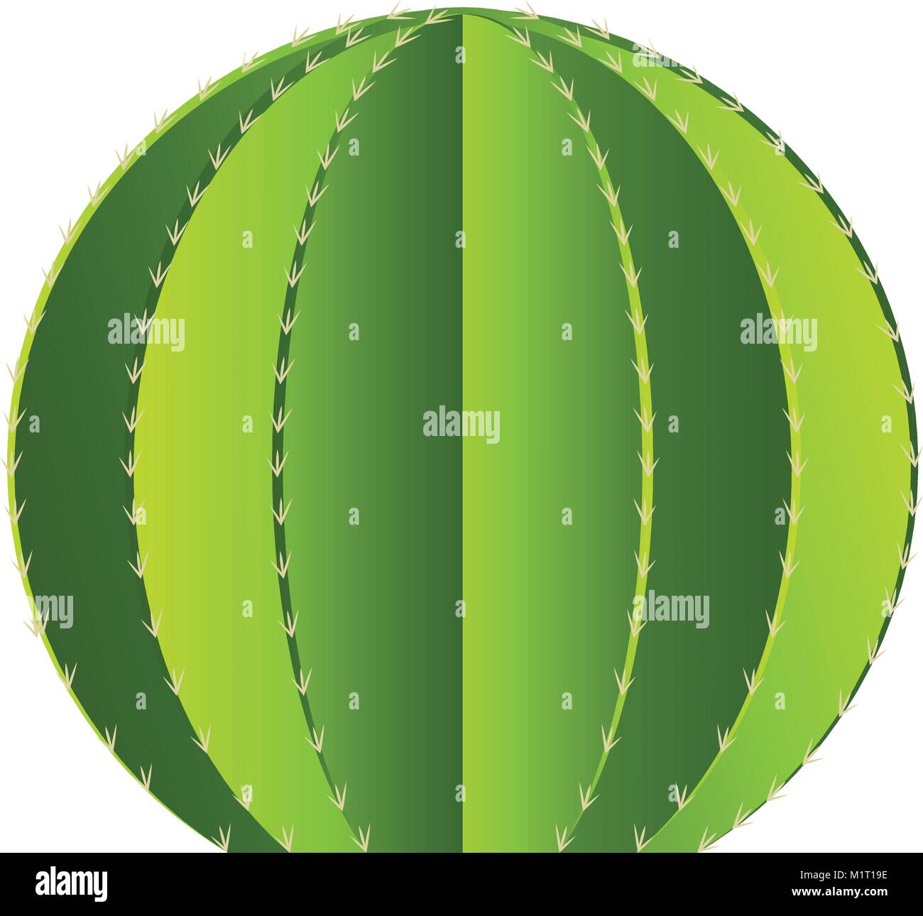 Small cactus houseplant Stock Vector Images - Alamy
