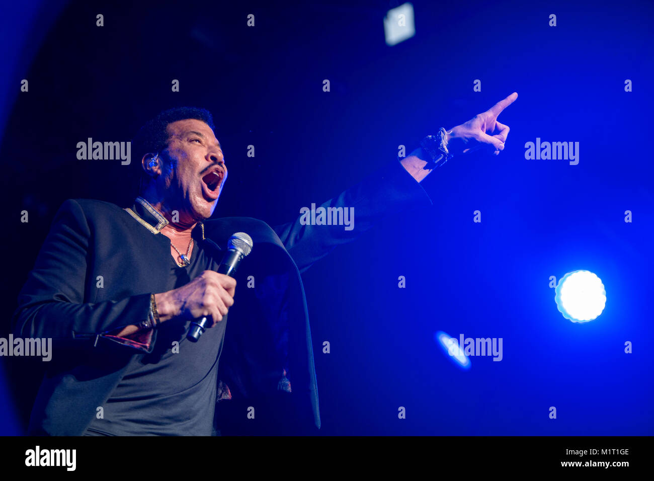 The American singer, songwriter and musician Lionel Richie performs a ...
