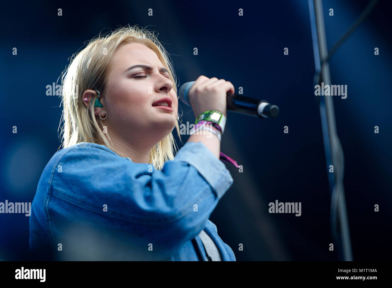 The British singer, songwriter and electronic music artist Holly ...