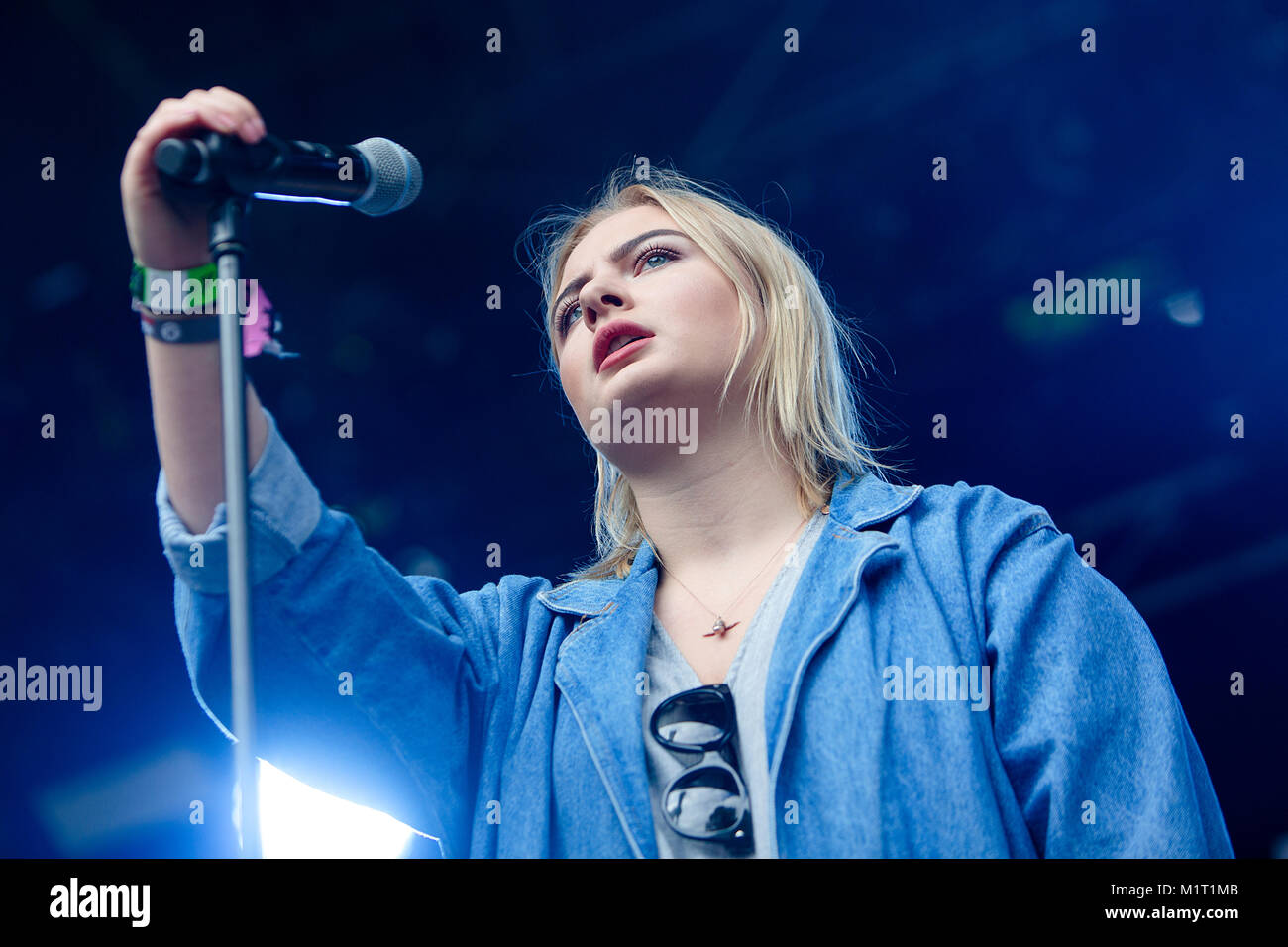 The British singer, songwriter and electronic music artist Holly ...