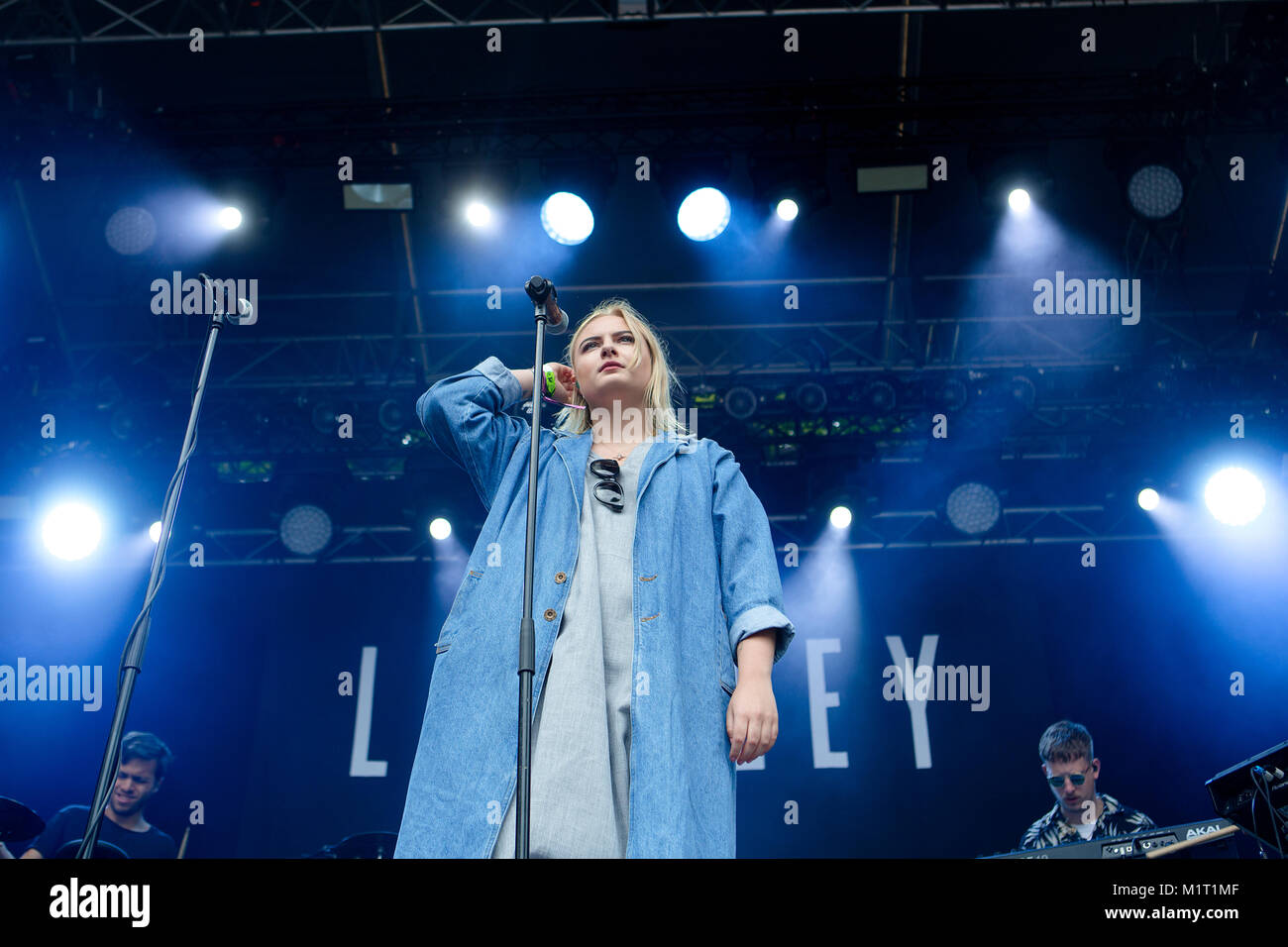 The British singer, songwriter and electronic music artist Holly ...