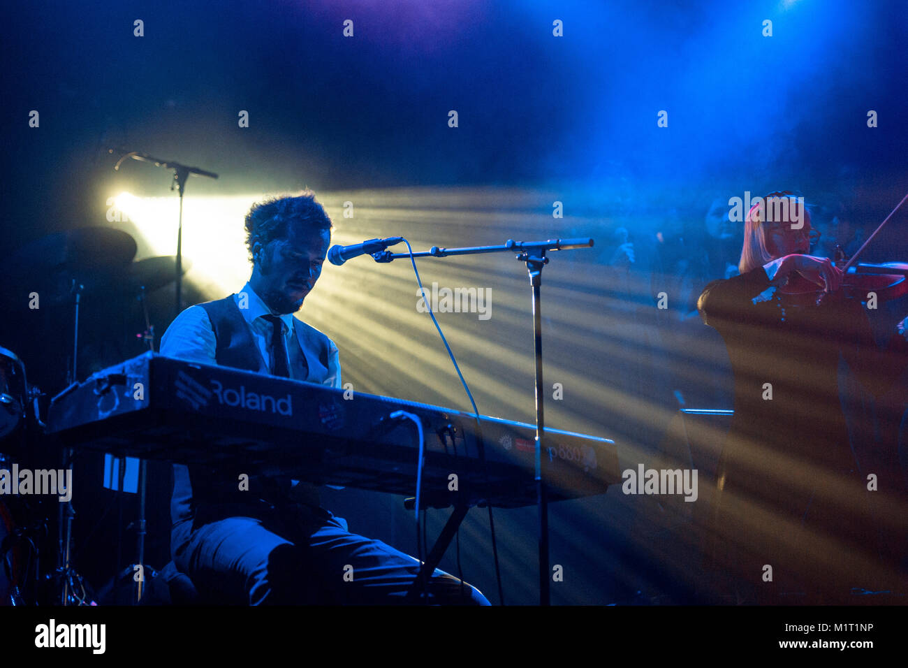 Norway, Bergen - September 08, 2017. The Norwegian progressive rock ...
