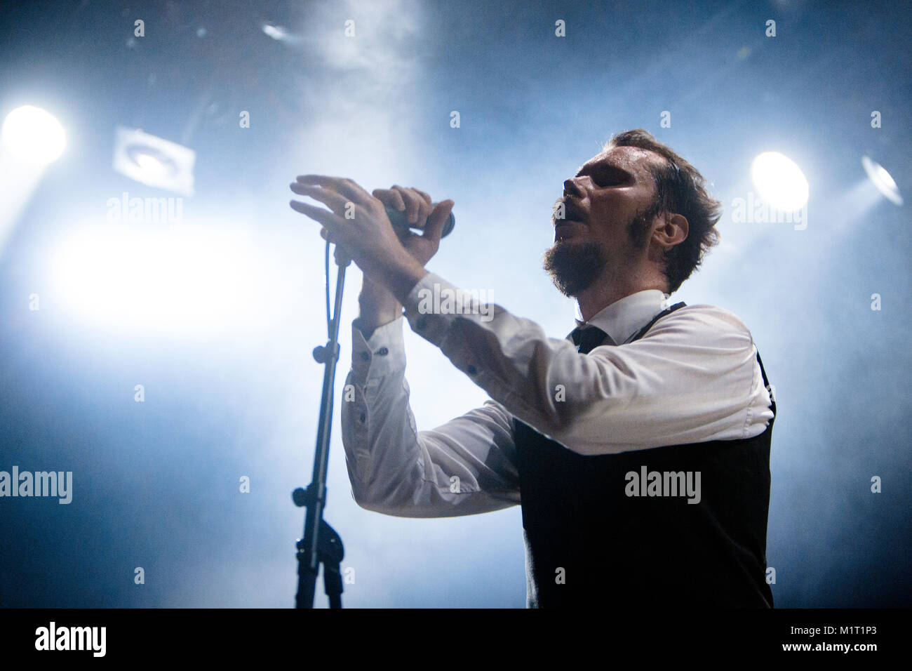 Norway, Bergen - September 08, 2017. The Norwegian progressive rock ...