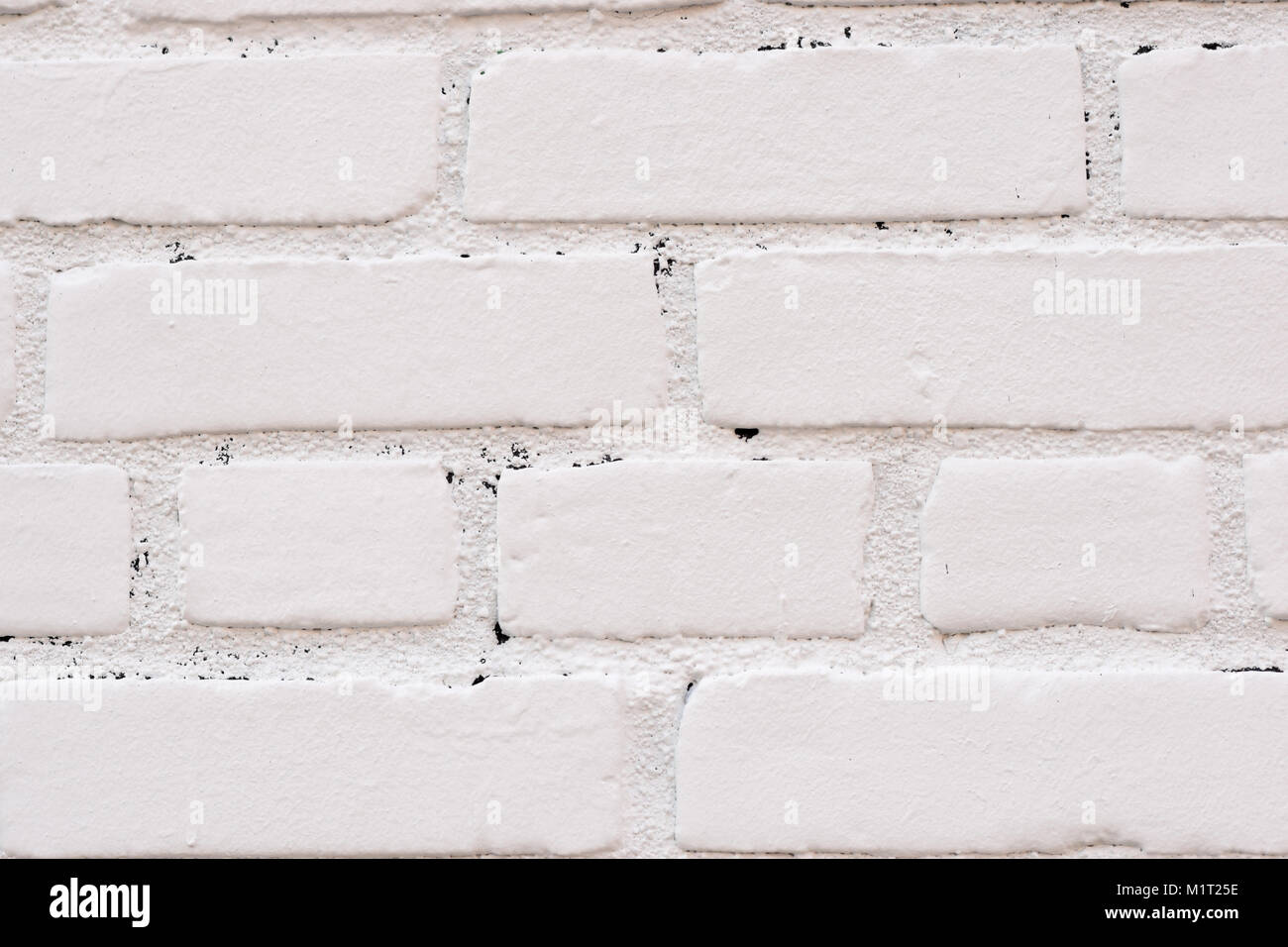 White brick closeup abstract texture background Stock Photo - Alamy
