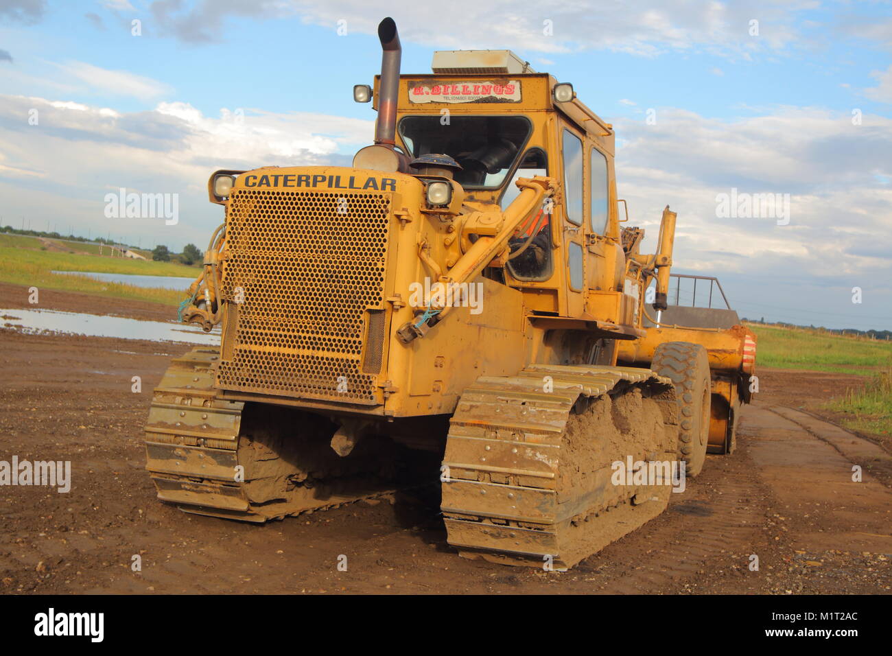 Caterpillar D8K Tractor & Box or motorscraper at IPORT, Doncaster Stock ...