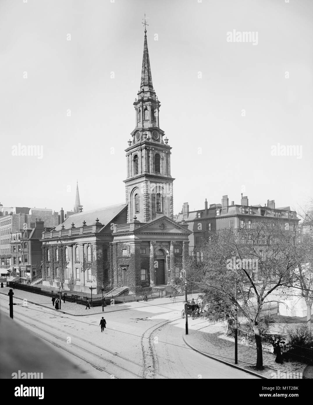 Arlington Street Church, Boston, Massachusetts, USA, Detroit Publishing ...