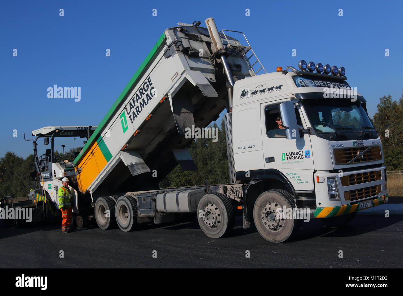 Road surfacing equipment hi-res stock photography and images - Alamy