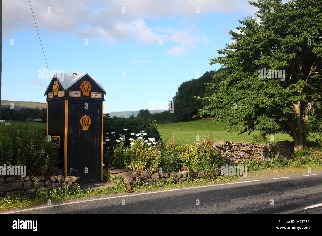 AA Sentry Box Stock Photo - Alamy