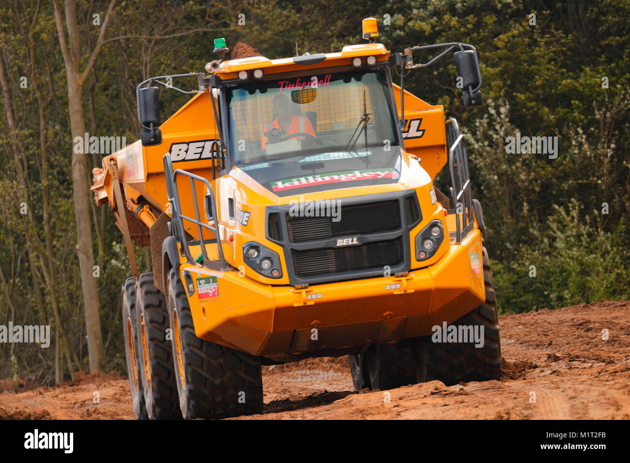 Rear Tipping Dump Truck Stock Photo - Alamy