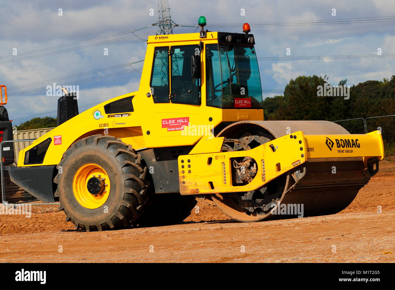 Bomag bw213dh roller hi-res stock photography and images - Alamy