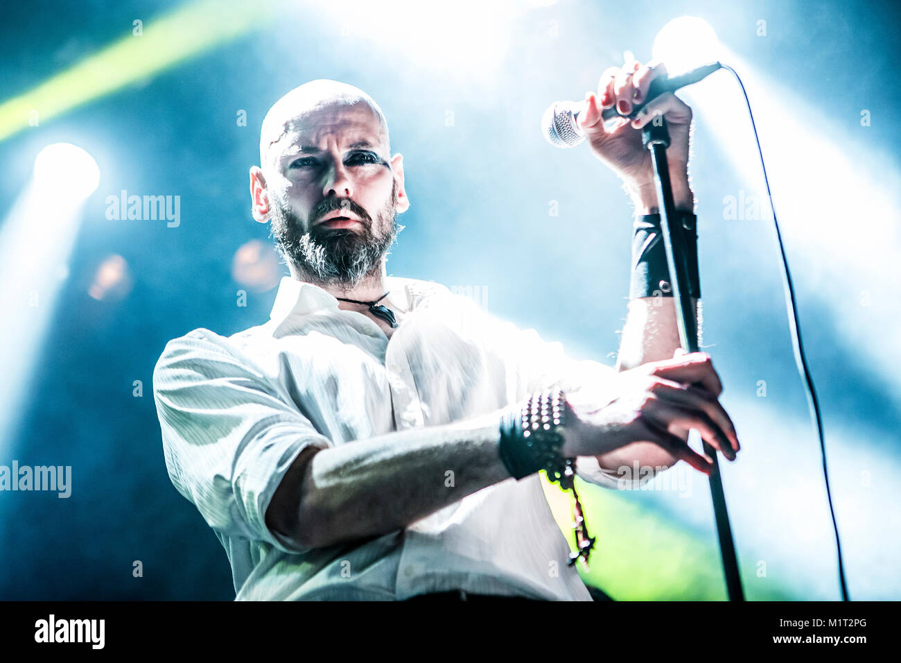 The English doom metal band My Dying Bride performs a live concert at ...