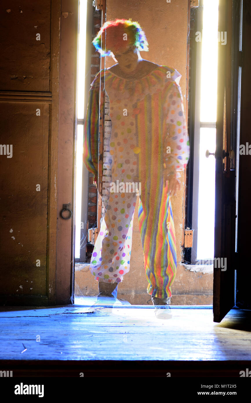 Creepy Clown Old High Resolution Stock Photography and Images - Alamy
