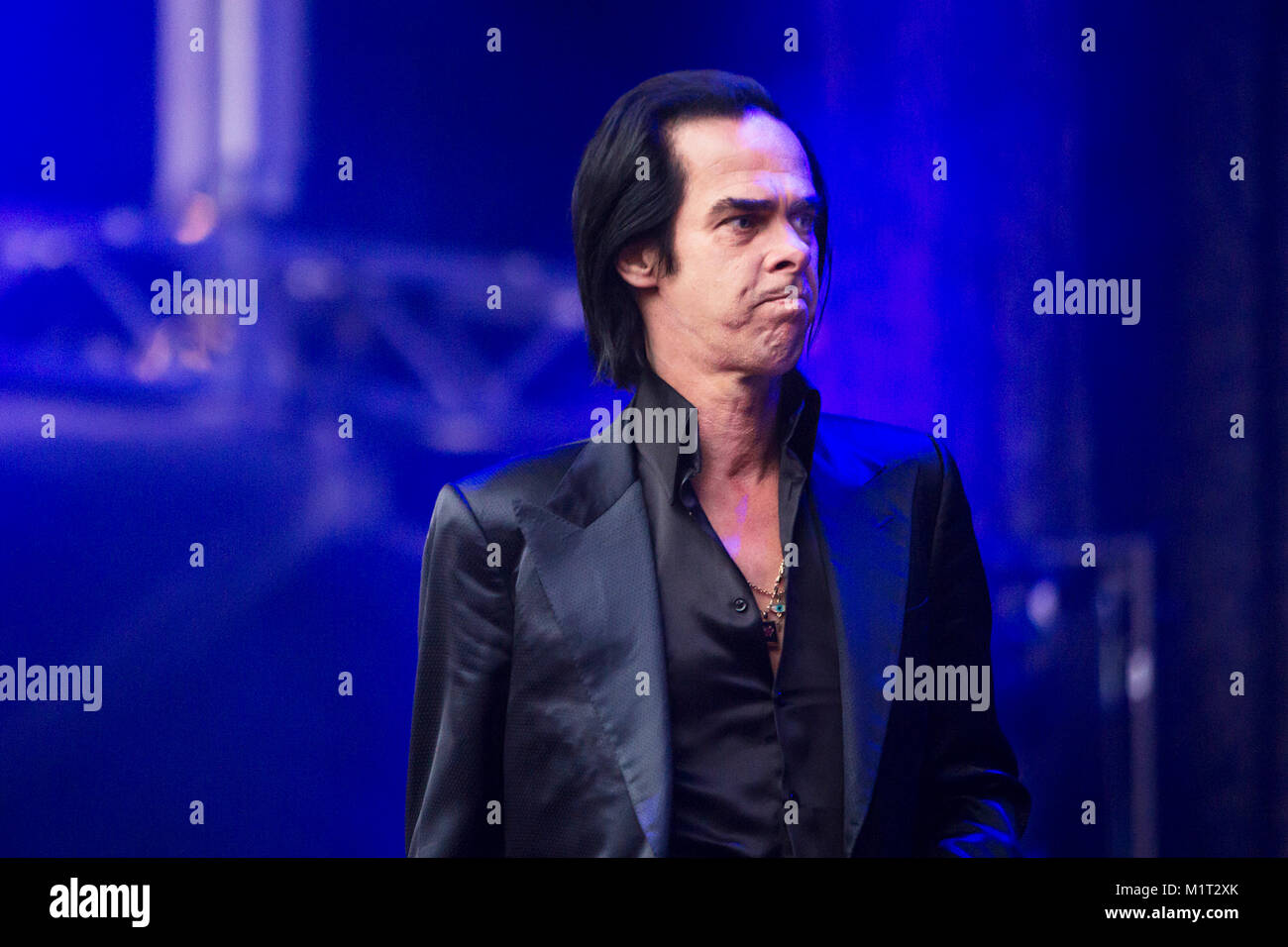 The Australian musician, composer, author and singer Nick Cave is here ...