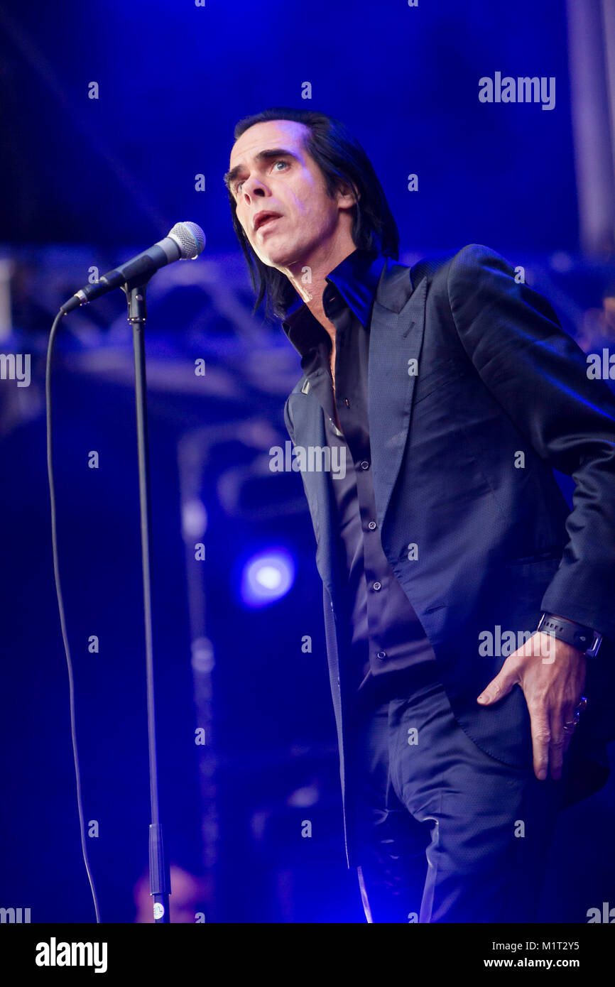 The Australian musician, composer, author and singer Nick Cave is here ...