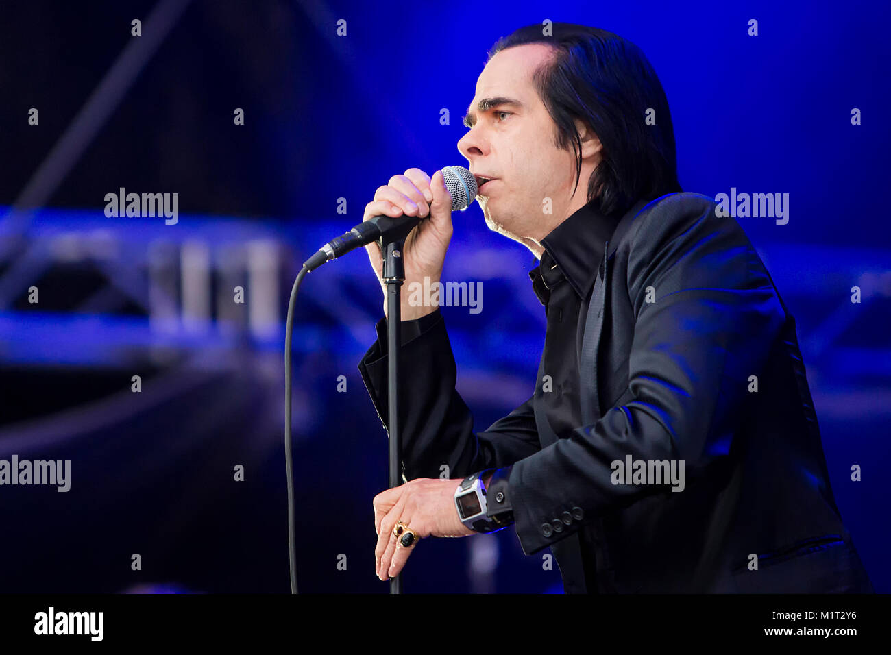 The Australian musician, composer, author and singer Nick Cave is here ...