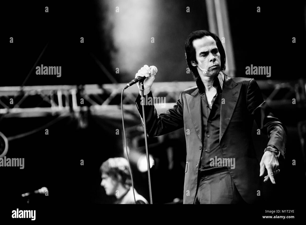 The Australian musician, composer, author and singer Nick Cave is here ...