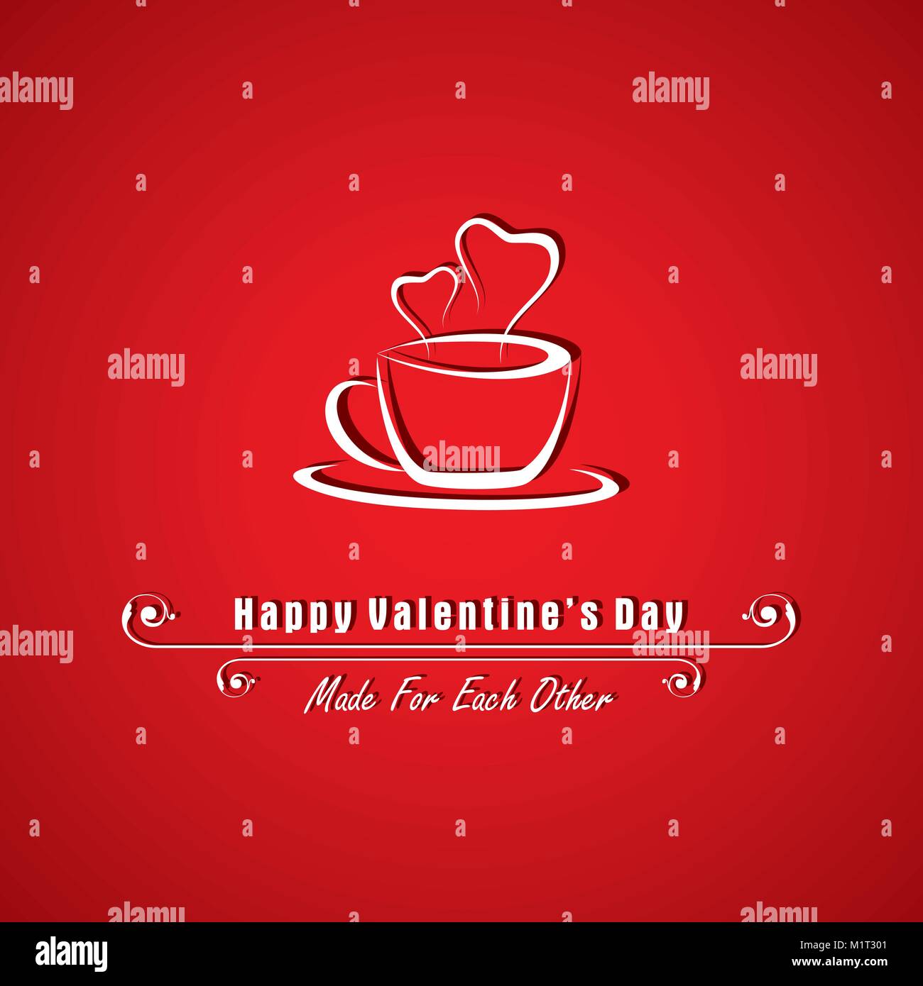 Mug love Stock Vector Images - Alamy