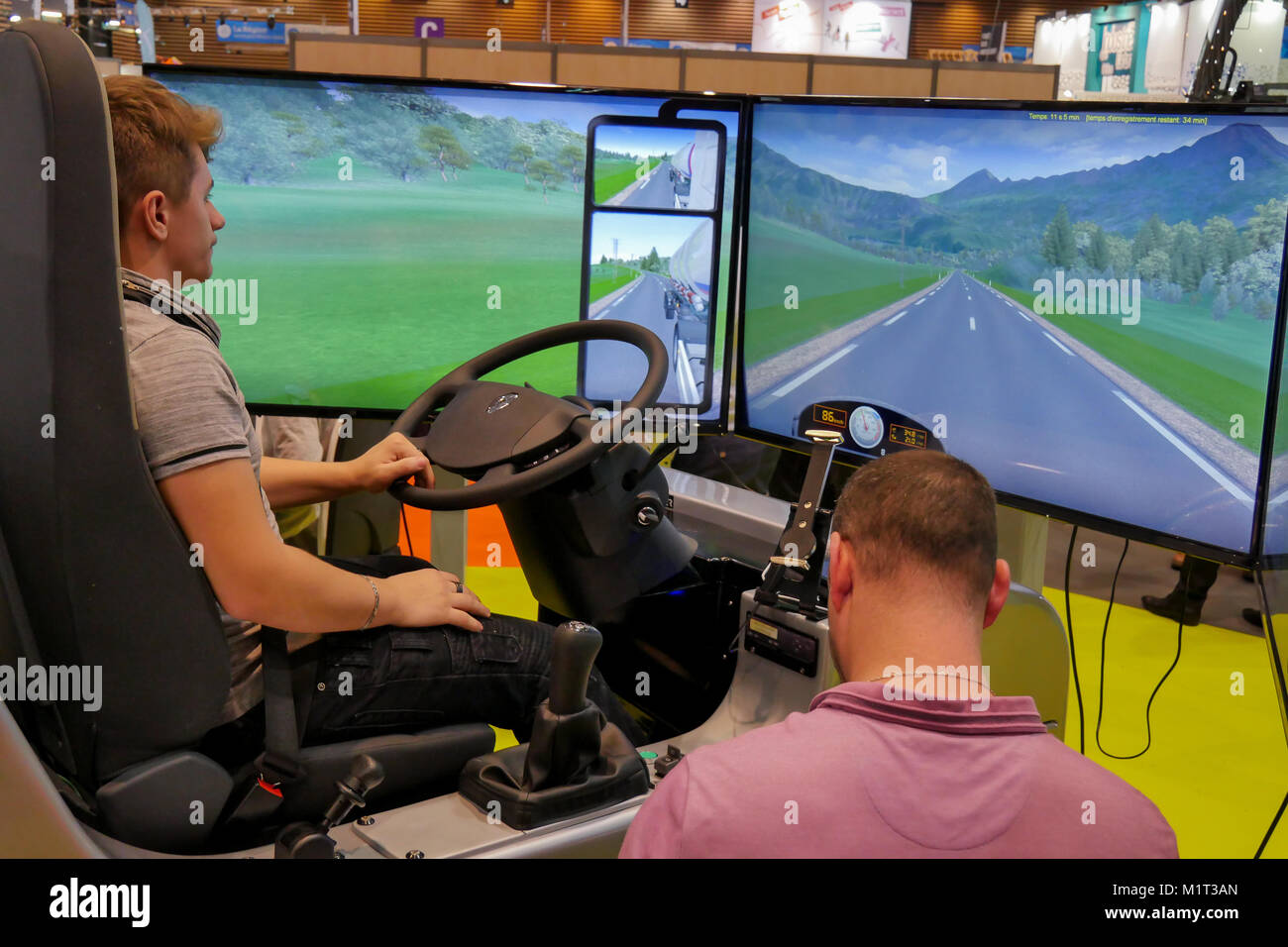 Truck dricving hi-res stock photography and images - Alamy