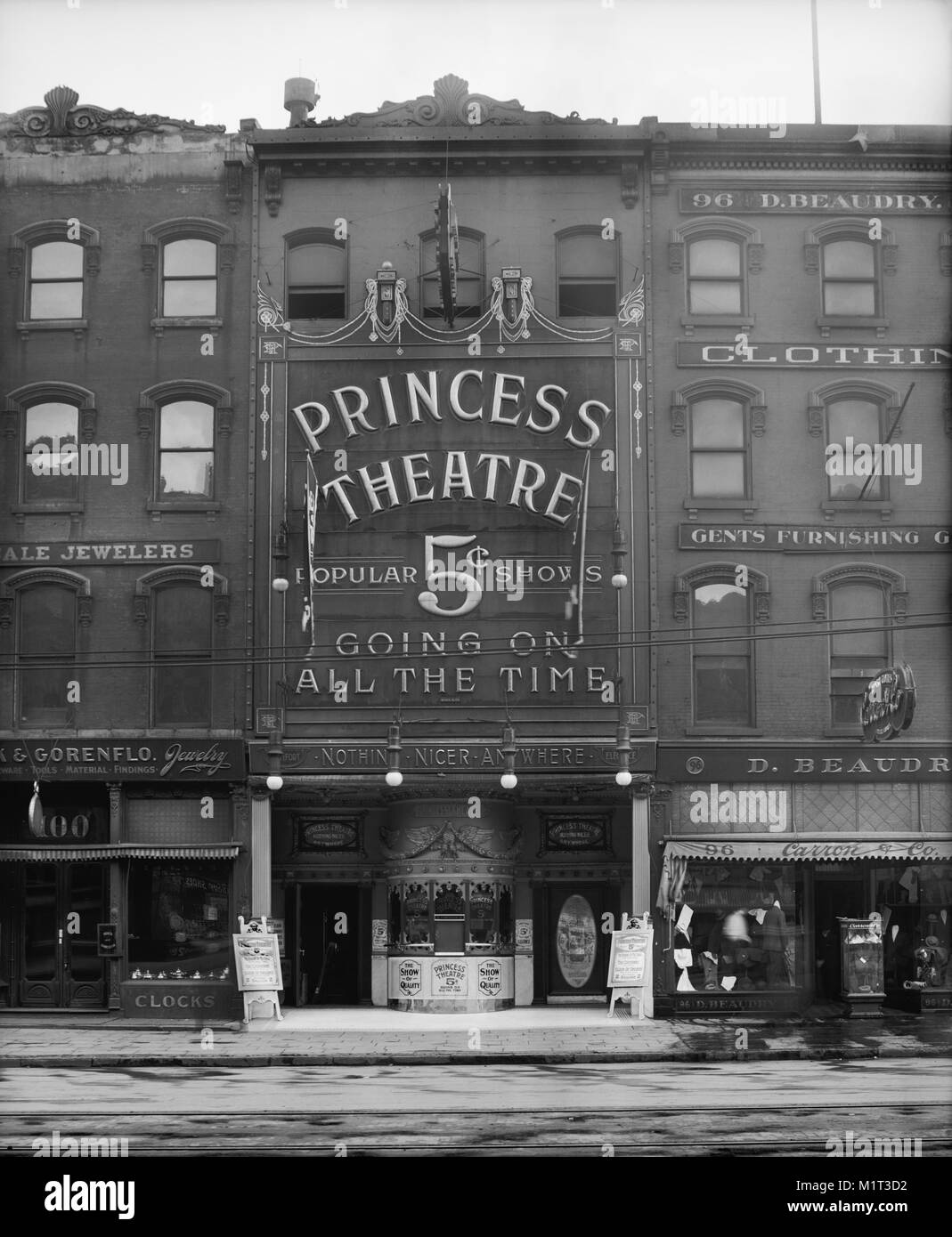 Princess Theater, 98 Woodward Avenue, Detroit, Michigan, USA, Detroit ...