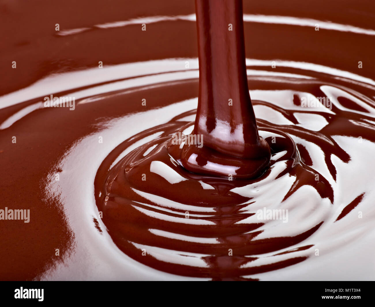 close up of chocolate syrup Stock Photo - Alamy