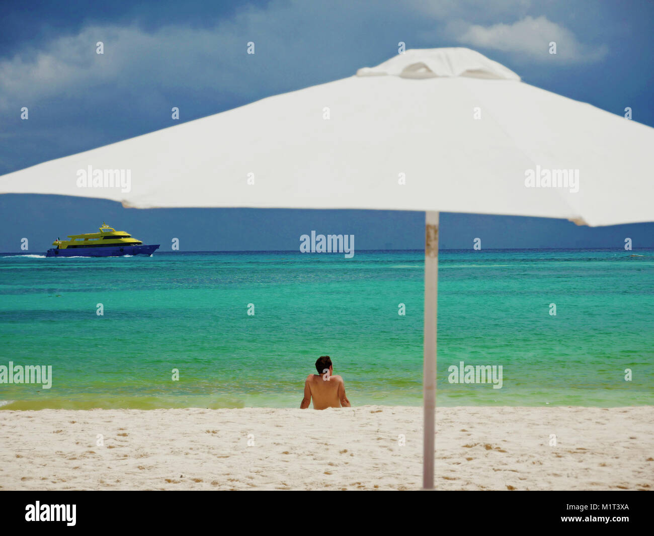 Playa del Carmen, Riviera Mara, Mexico Stock Photo - Alamy