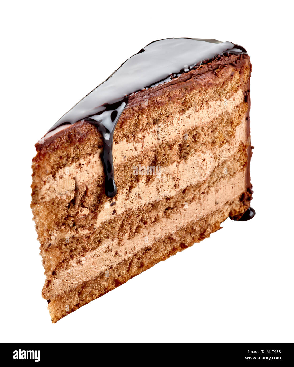 Close up cake with fork Cut Out Stock Images & Pictures - Alamy