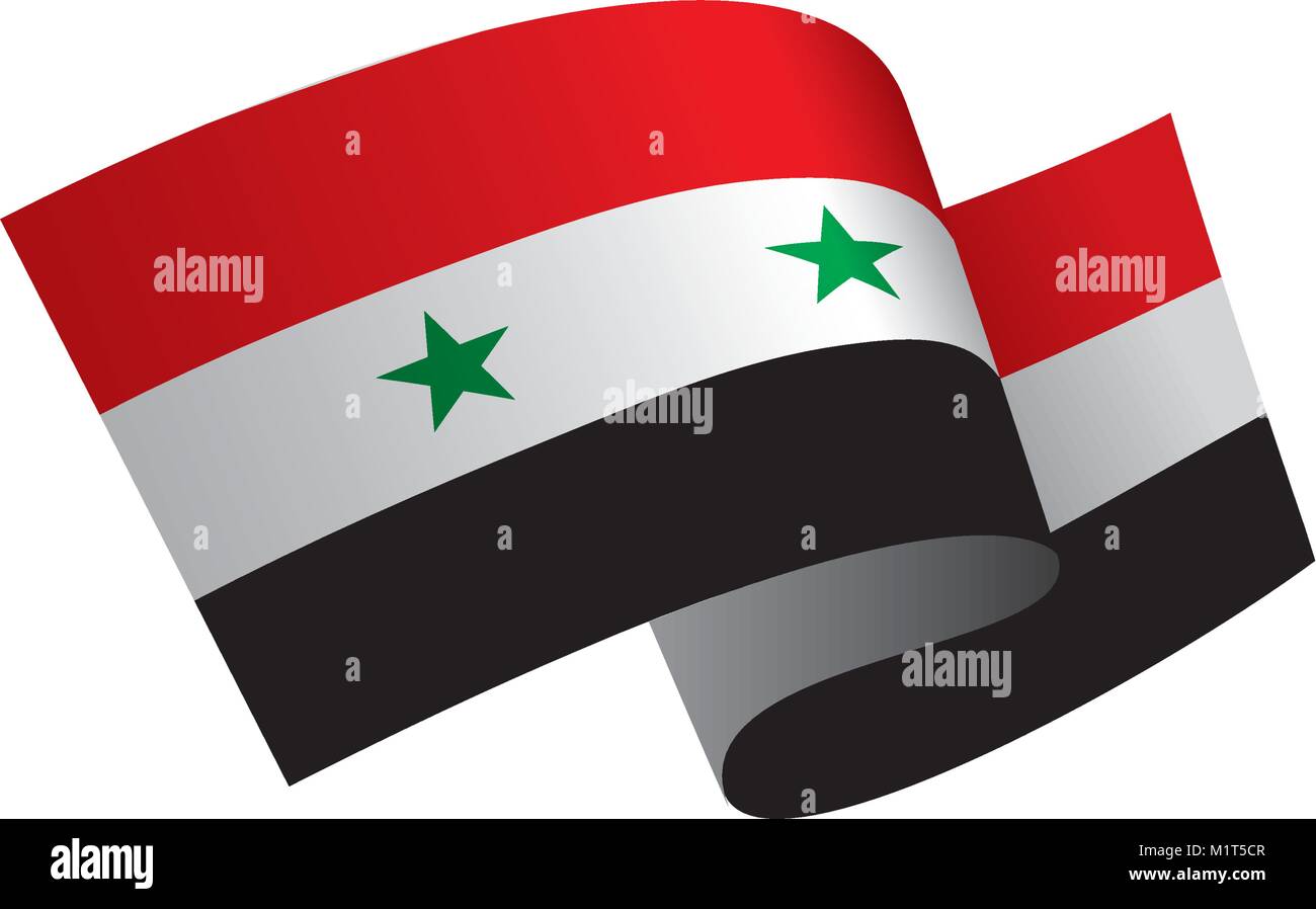 Syria flag, vector illustration Stock Vector Image & Art - Alamy