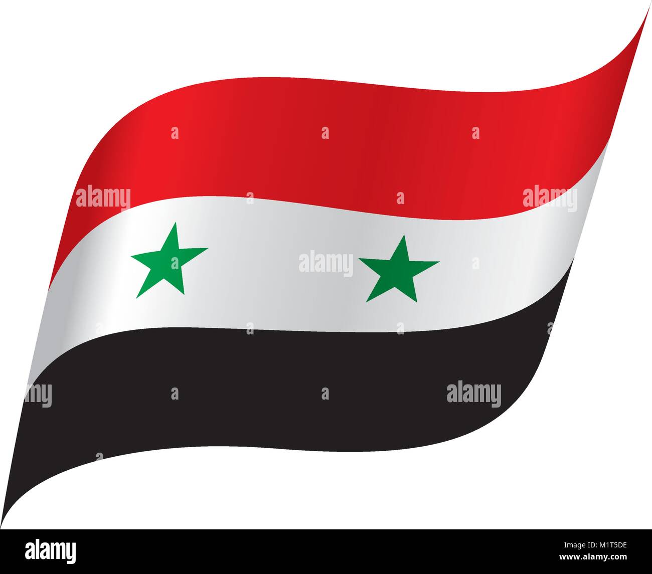 Syria flag, vector illustration Stock Vector Image & Art - Alamy