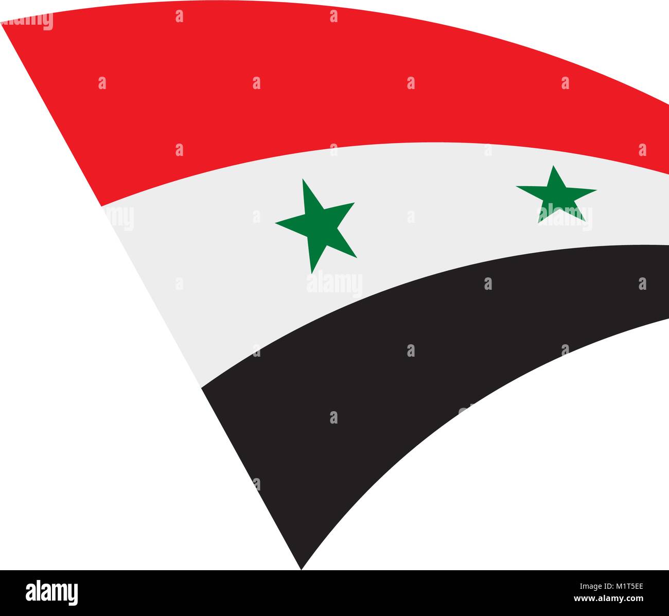 Syria flag, vector illustration Stock Vector Image & Art - Alamy